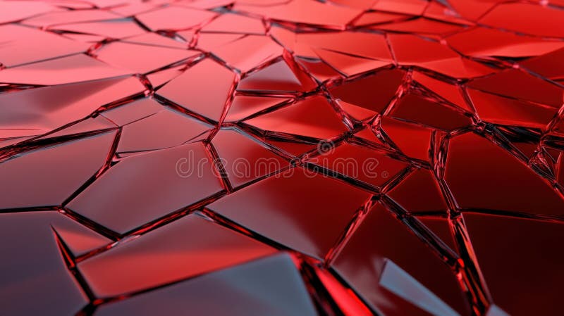Abstract Pattern Shards of a Glass Stock Illustration - Illustration of ...