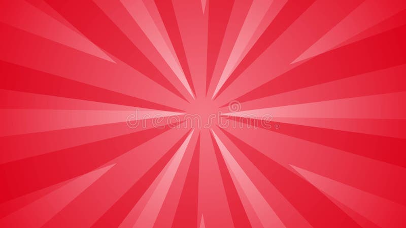 Red Animation Background, Seamless Rotating Sunburst Animated ...