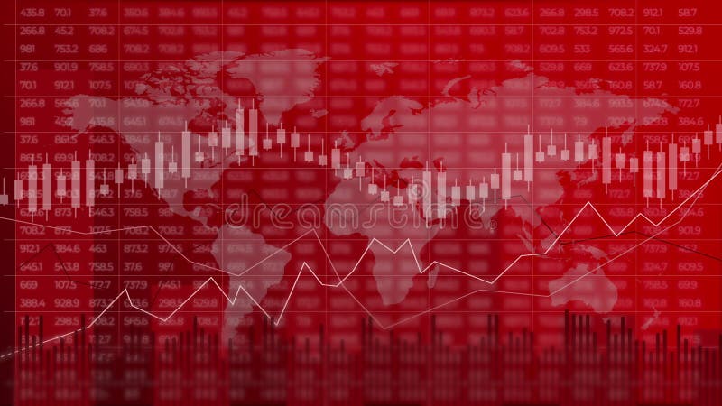 Blurred Background for Business Presentation with World Map. Red ... Blurred Background for Business Presentation with World Map. Red ...