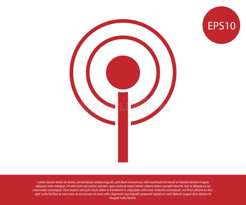 Telecommunications Tower Red White Stock Illustrations – 119 ...