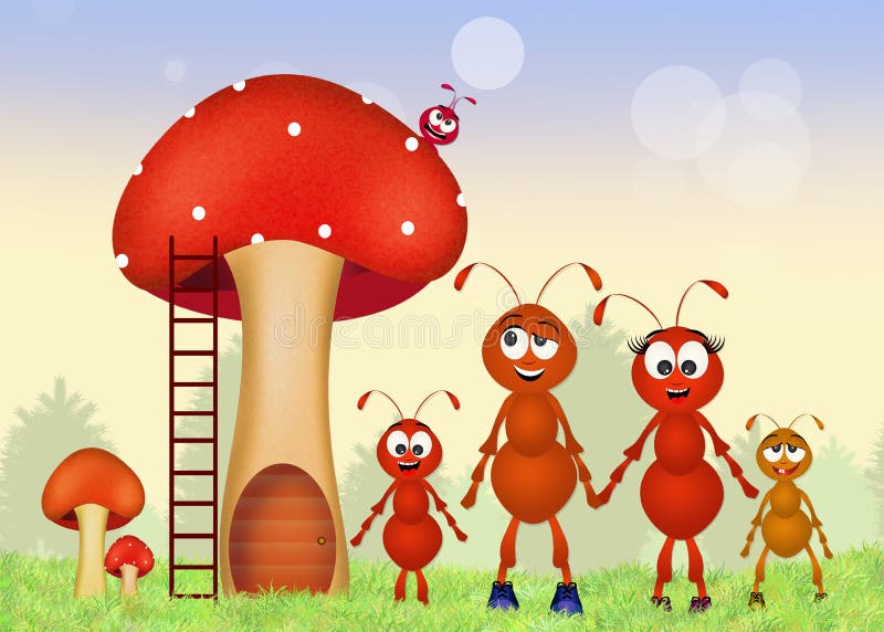 Ants Family Stock Illustrations – 224 Ants Family Stock Illustrations ...