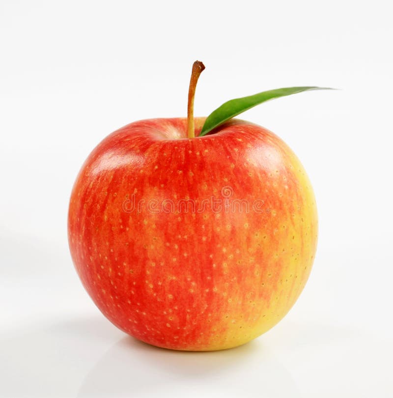 Red apple stock photo. Image of healthy, snack, organic - 12173074