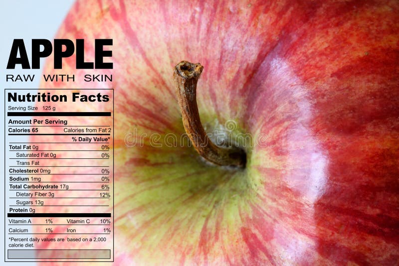 Red apple stock image. Image of information, closeup - 13943349