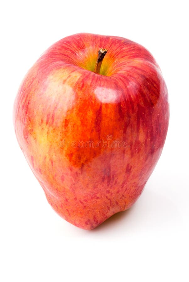 Red apple core stock photo. Image of core, white, eating - 3219258