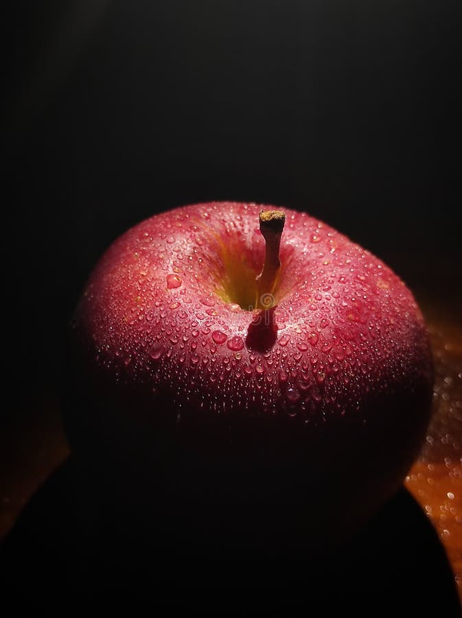 Red moon apple stock photo. Image of food, vegetable - 264848974