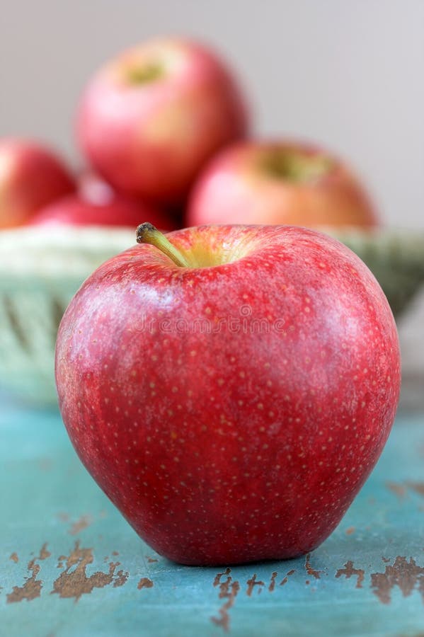 Red Apple stock image. Image of refreshing, delicious - 3482057