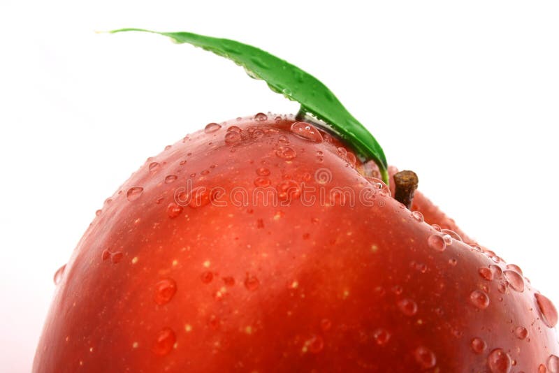 Red apple stock photo. Image of fresh, delicious, natural - 4638986