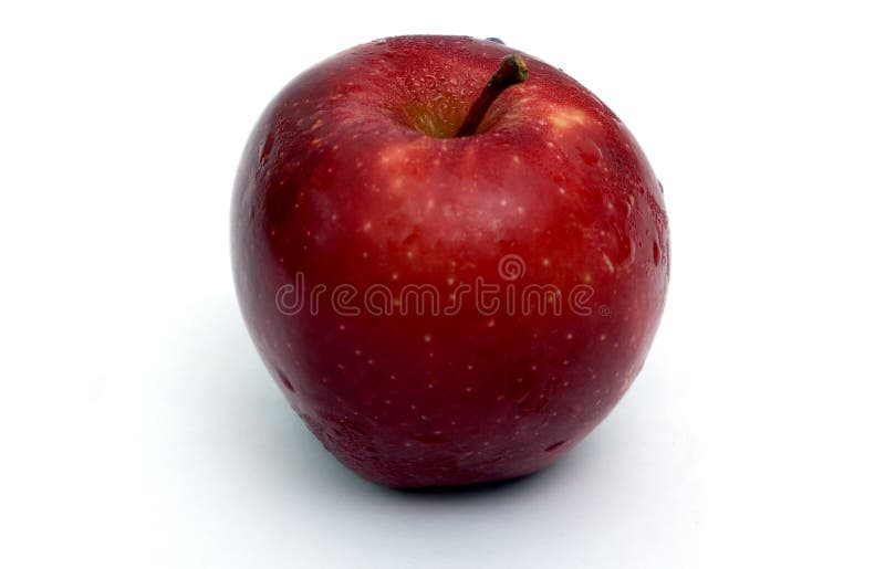 Red apple stock photo. Image of round, background, health - 583498