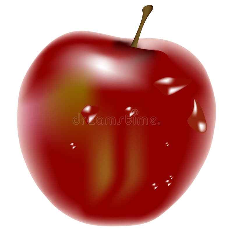 Outline Red Apple Stock Illustrations – 6,035 Outline Red Apple Stock ...