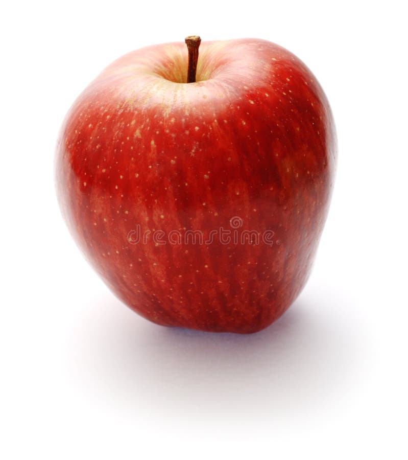 Fresh Red Apple stock photo. Image of garden, fresh, organic - 5133658