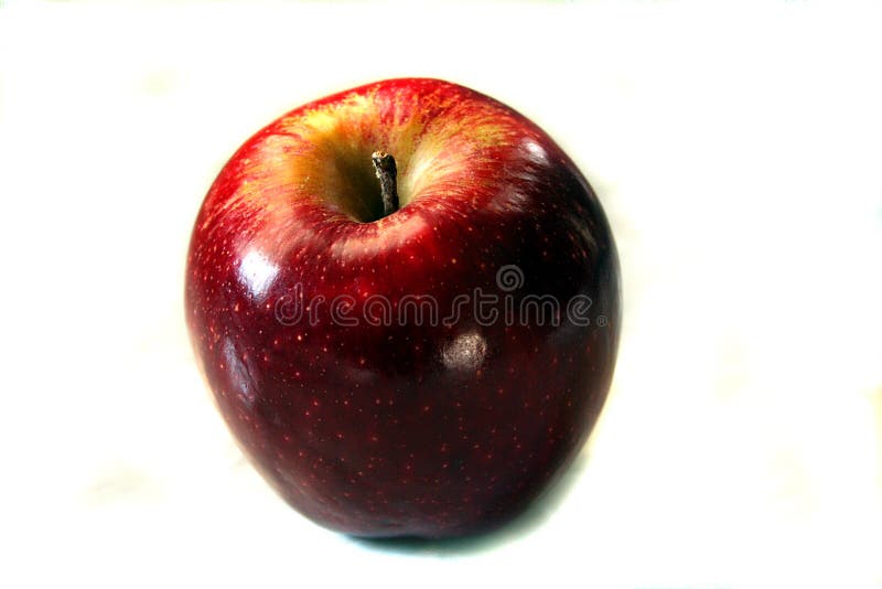 Red Apple stock image. Image of apple, gardens, healthy - 748983