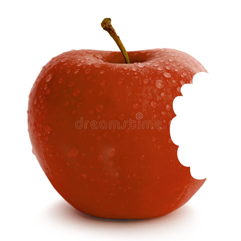Red apple stock vector. Illustration of nutritious, garden - 31060519