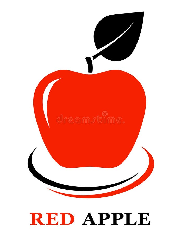 Red Apple Label Stock Illustrations – 6,446 Red Apple Label Stock ...