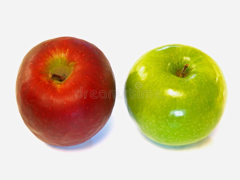 Big and small apple stock photo. Image of appetizing - 15636808