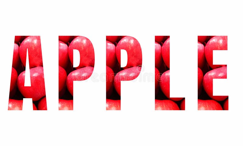 Apple Word Art Stock Illustrations – 1,289 Apple Word Art Stock ...