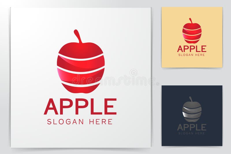 Red Apple Logo Designs Inspiration, Vector Illustration Stock Vector ...