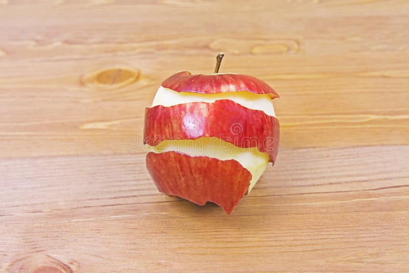 Red apple peel stock image. Image of diet, food, fruit - 10985545
