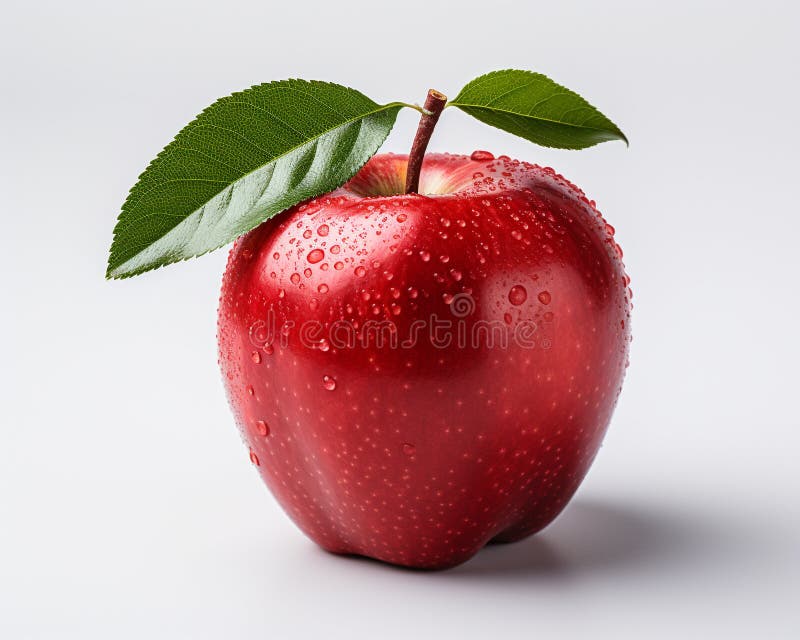 Red apple stock illustration. Illustration of healthy - 288726585
