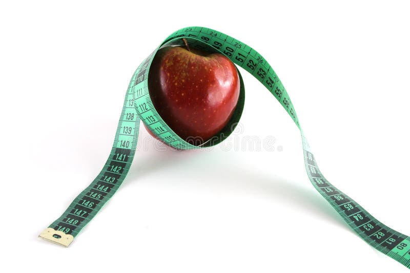 Red Apple And Tape Picture. Image: 310983