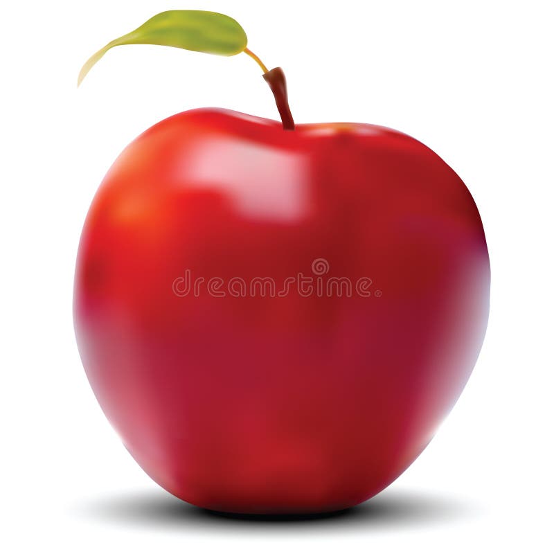 Simple Red Apple Stock Illustrations – 5,803 Simple Red Apple Stock ...