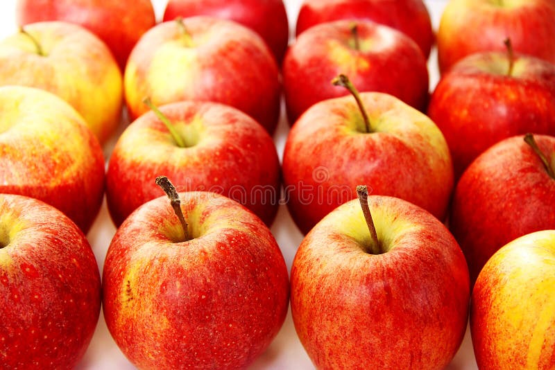 Red apples 1 stock photo. Image of fruit, choosing, crowd - 12147486