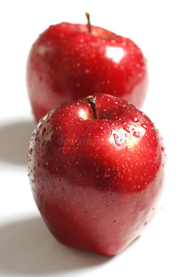 Red apples stock photo. Image of health, meal, delicious - 4418770