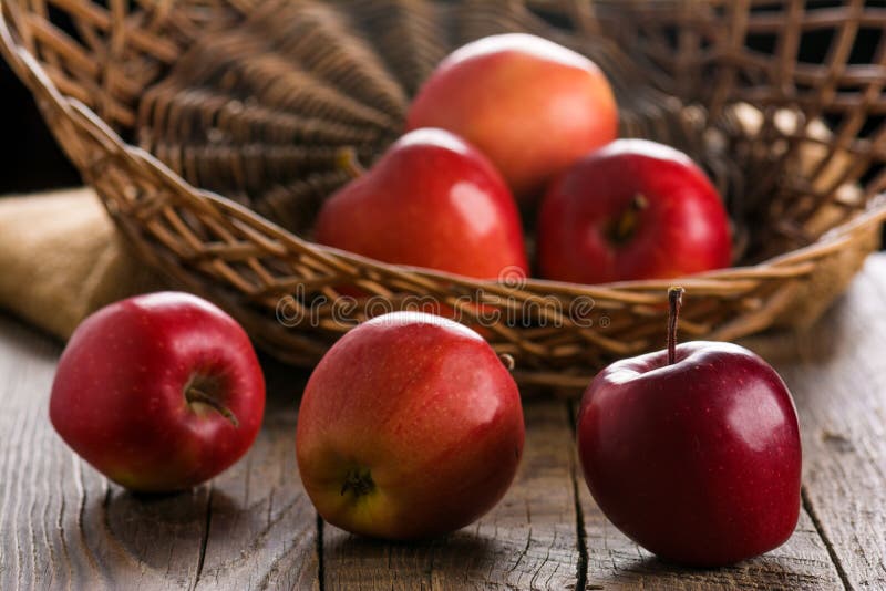 Red apples stock image. Image of focus, delicious, aspirational - 65425369