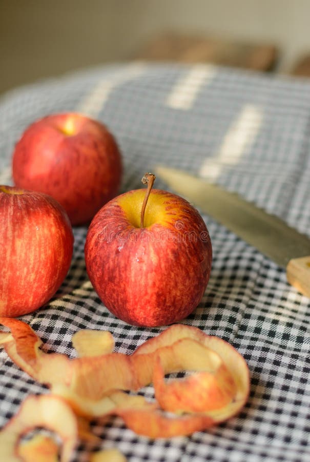 Red apples stock photo. Image of fabric, nature, texture - 57207232