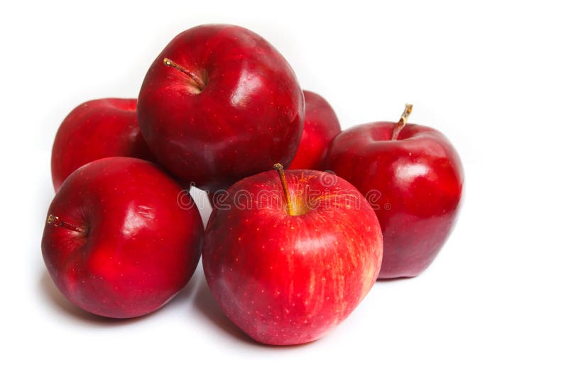 Red apples. stock image. Image of freshness, circle, fruit - 36529333