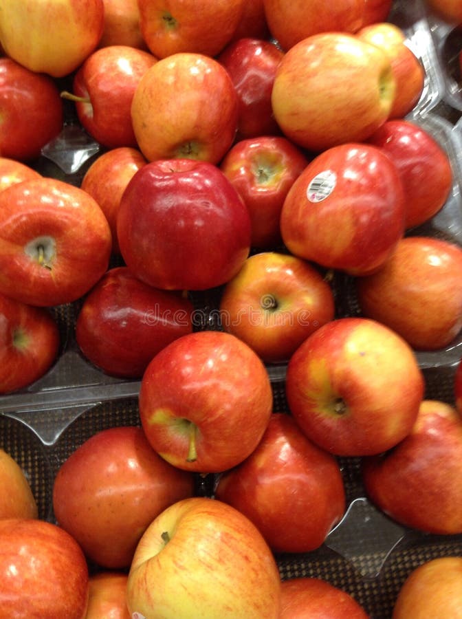 Red apples stock image. Image of delicious, food, healthy - 43849339