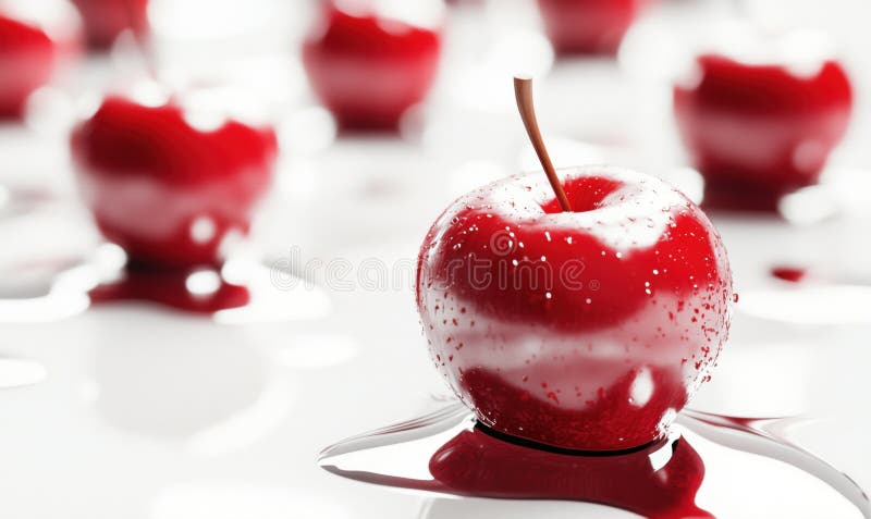Surreal Apple Liquid Composition Stock Photos - Free & Royalty-Free ...