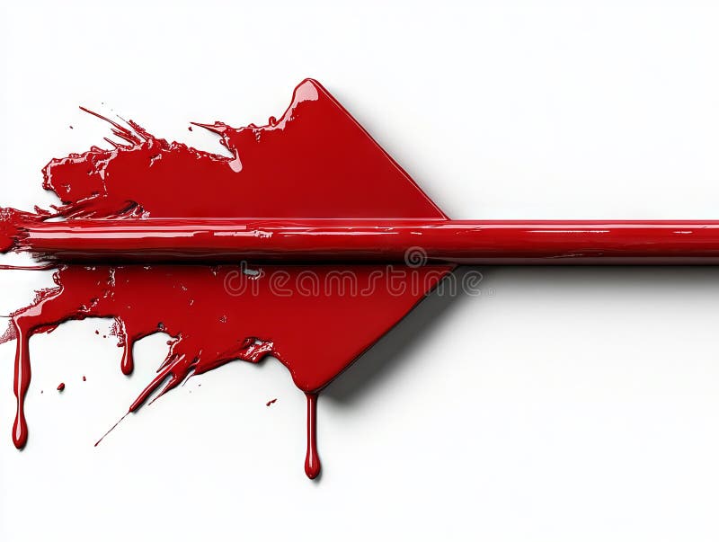 Red Arrow Blood Dripping Down Side Stock Photos - Free & Royalty-Free ...