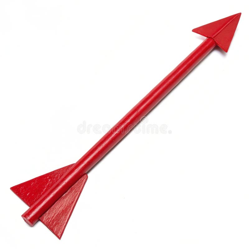 Red arrow stock illustration. Illustration of visual - 368431684