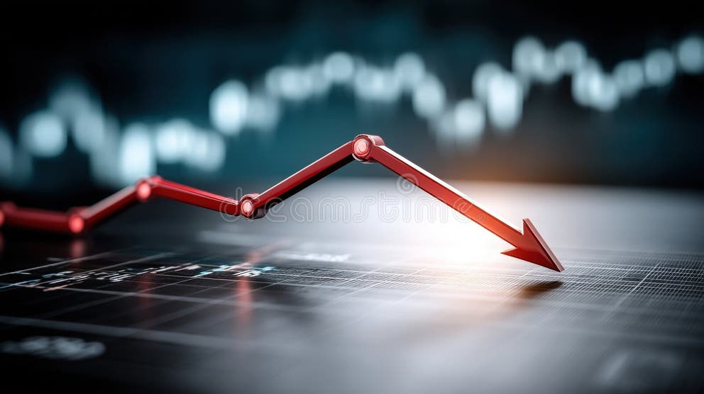 Red Arrow Decrease Stock Illustrations – 6,390 Red Arrow Decrease Stock ...