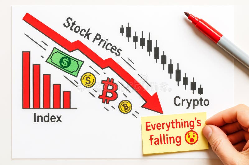 stock photo. Image of loss, generated, crisis, trader - 373626124