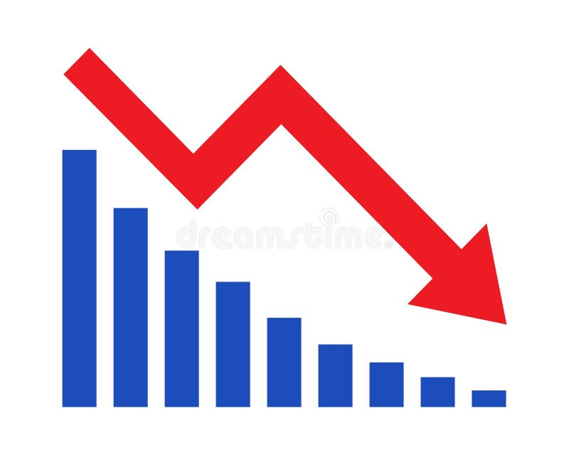 Stock Market Decrease Stock Illustrations – 11,106 Stock Market ...