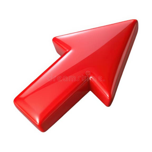 Red Arrow Graphic Direction Pointer Navigation Element Design. Se this ...