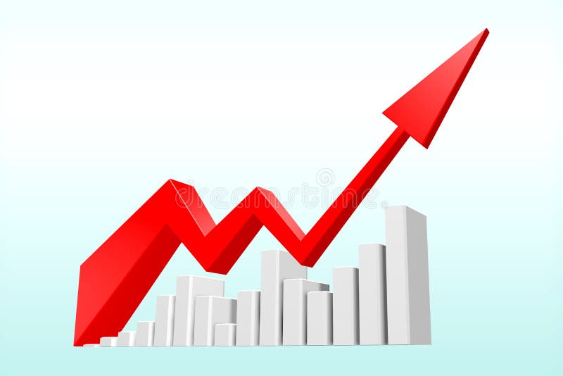 Economic Financial Down Crisis Recession Gdp Drop Stock Vector ...