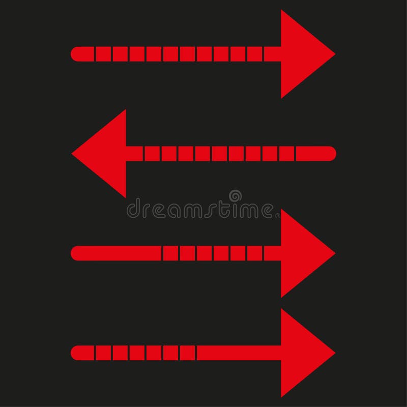 Segmented Arrow Stock Illustrations – 1,031 Segmented Arrow Stock ...