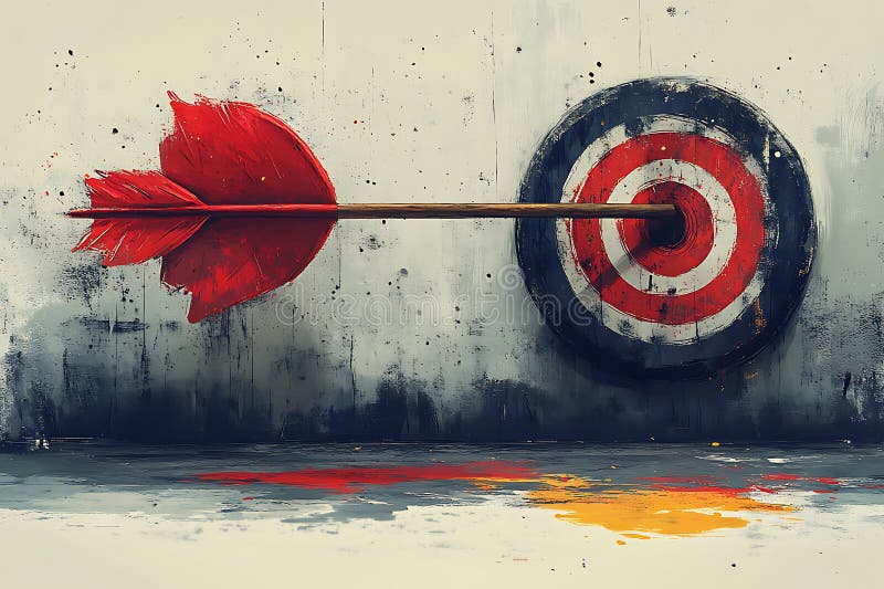 Arrow Missing Target Stock Illustrations – 194 Arrow Missing Target ...