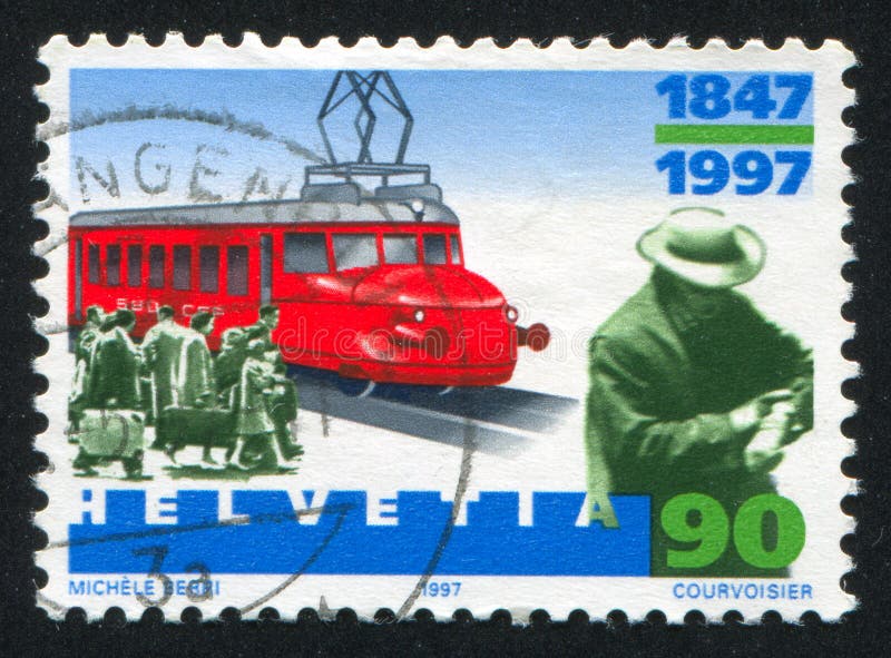 Red Arrow editorial stock photo. Image of electric, passenger - 238857673