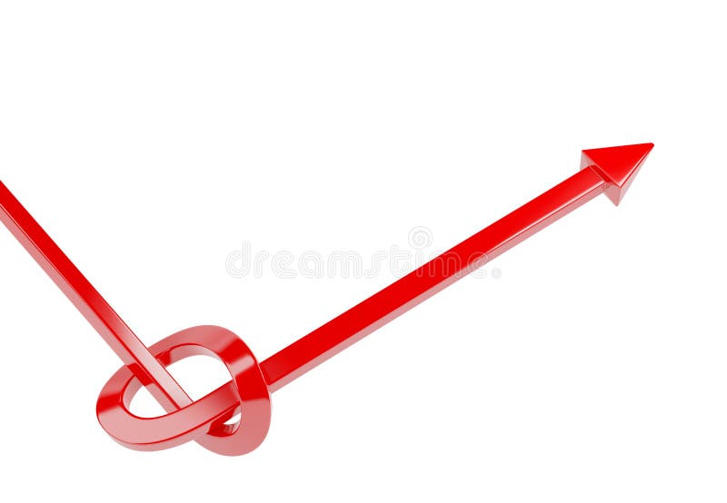 Red arrow stock illustration. Illustration of motion - 50105213