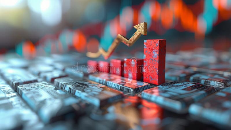 Red Arrow on Top of Map stock photo. Image of arrow - 317032018