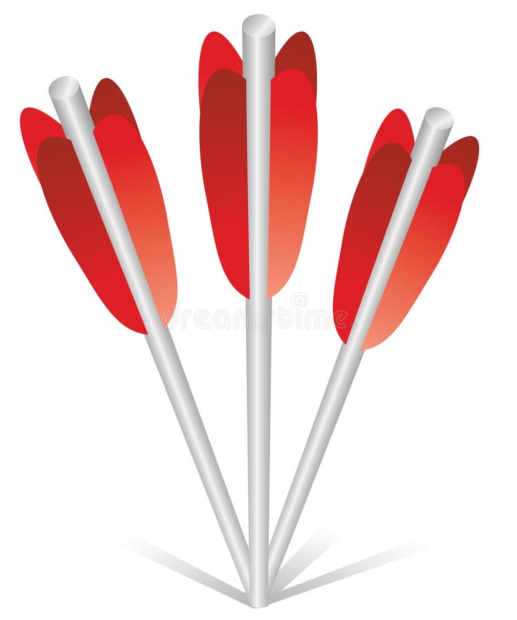 Arrow Box stock illustration. Illustration of bundle, distribute - 5123349