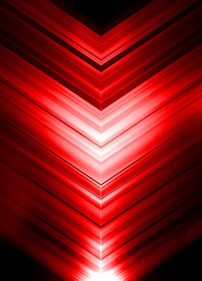 Red Arrows Abstract Background Stock Illustration - Illustration of ...