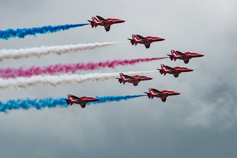 RED ARROWS editorial stock photo. Image of swiss, belle - 97380218