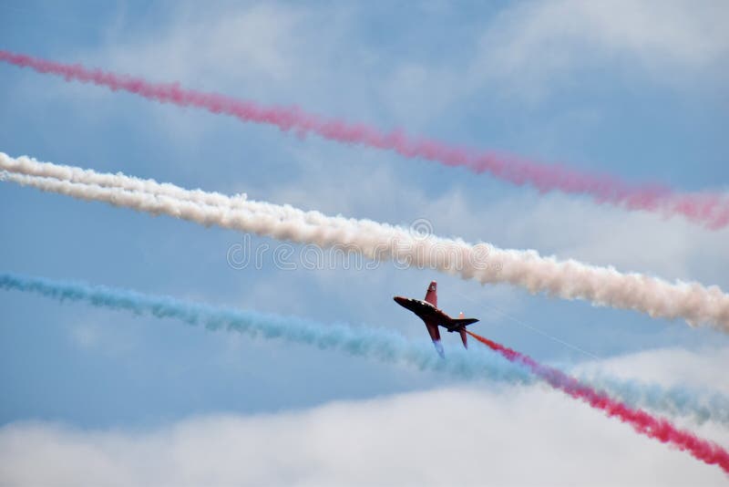 Red Arrows editorial photography. Image of bournemouth - 58289522