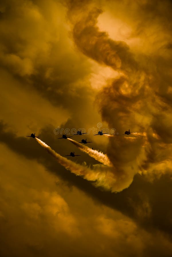 Red arrows display team stock image. Image of orange - 31692463