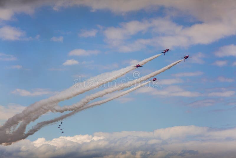 Red Arrows editorial photography. Image of accuracy, agile - 42597652