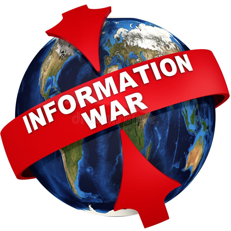 Information war. stock vector. Illustration of masses - 65241728